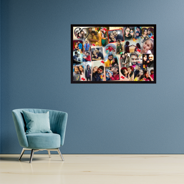 Personalized Photo Collage Frame....... - anidiots
